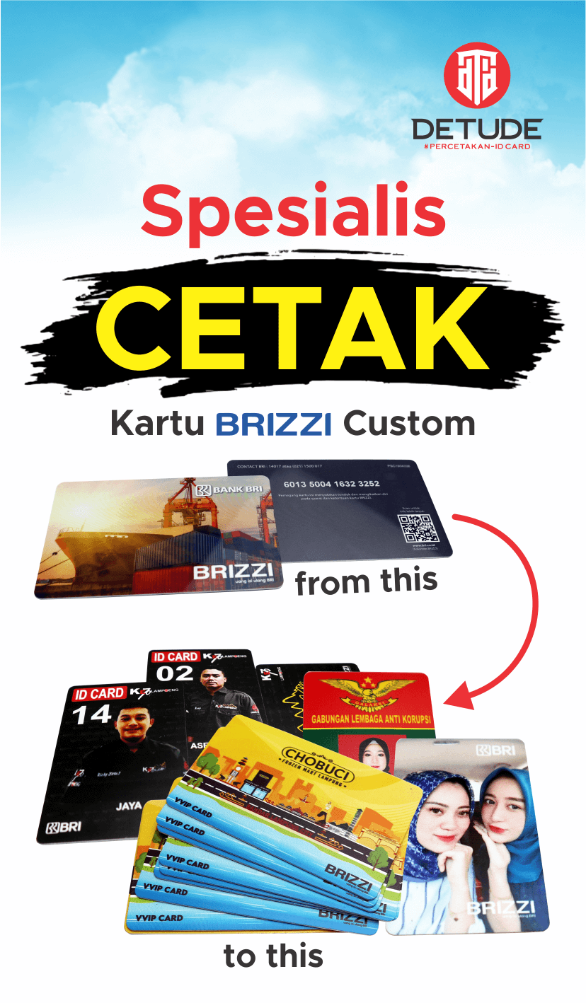 Kartu Brizzi Custom – Percetakan Detude